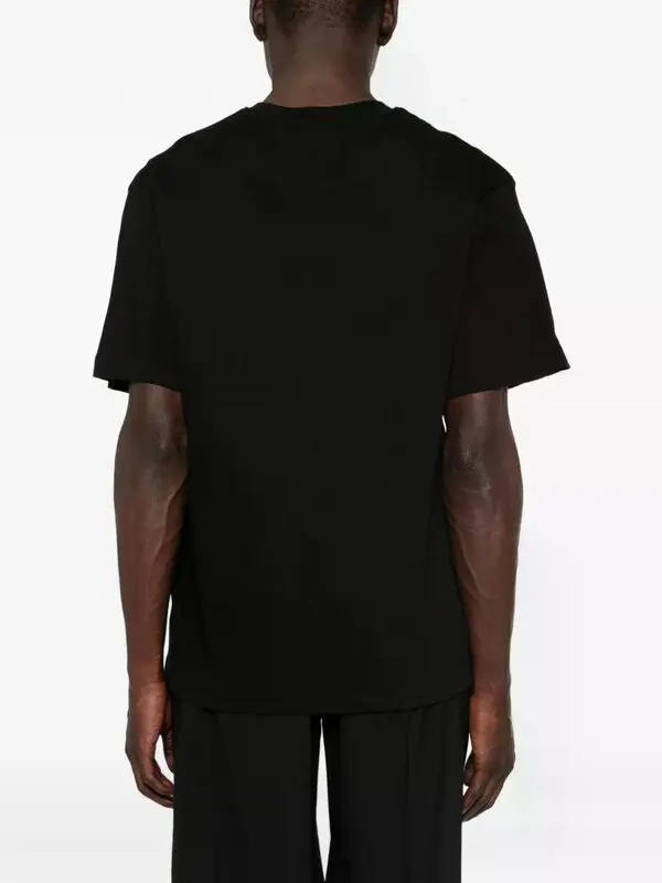 John Richmond Logo-patch T-shirt - Black