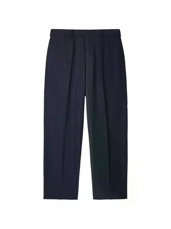 Paul Smith Pressed-crease Wool Trousers