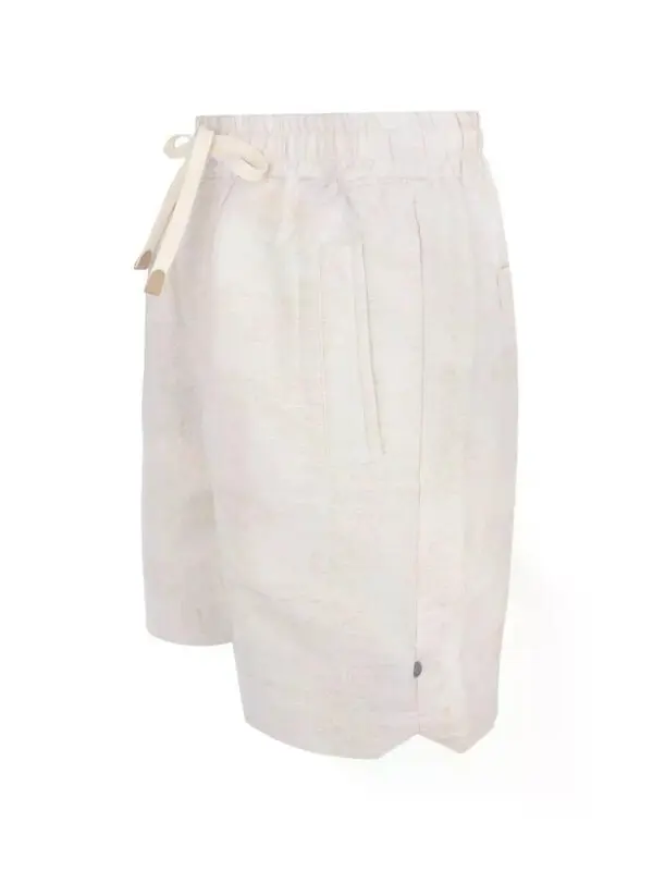 Eleventy Paisley-print Drawstring Shorts
