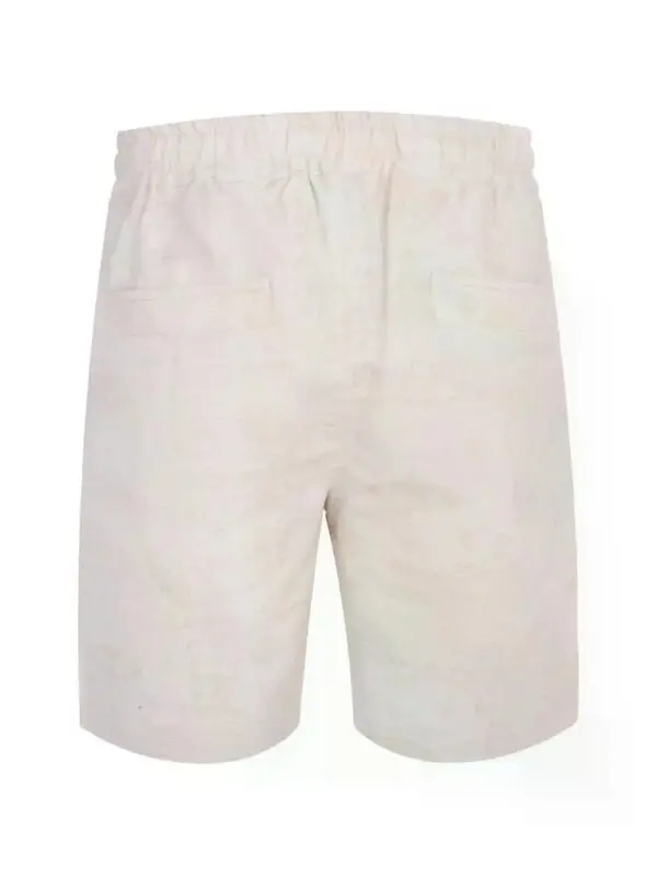Eleventy Paisley-print Drawstring Shorts