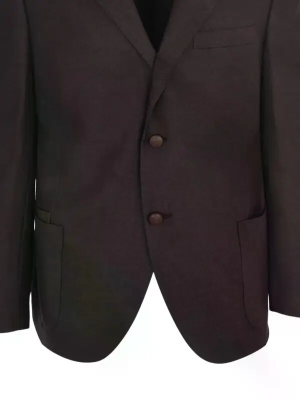 Corneliani Single-breasted Jacket - Brown