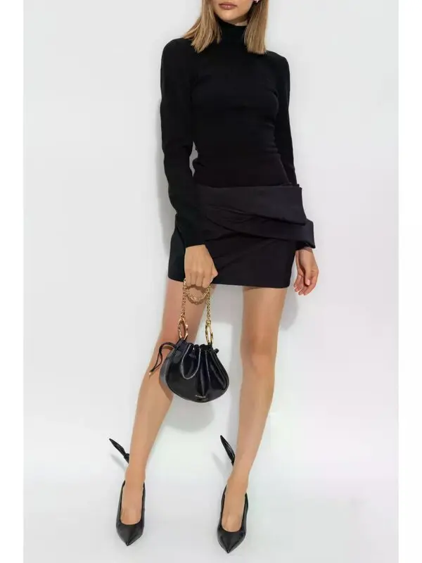 Givenchy Draped Mini Skirt