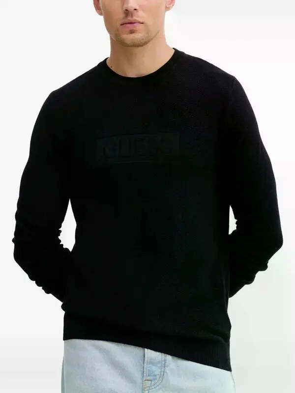 Guess Harrison Logo-lettering Sweater