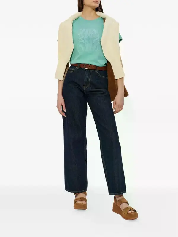 Max Mara Logo T-shirt - Green