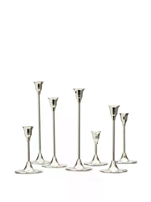 FOURTH STREET Candlesticks Holders - Silver