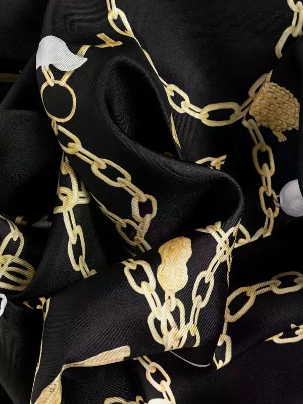 Givenchy Chain-motif Silk Scarf