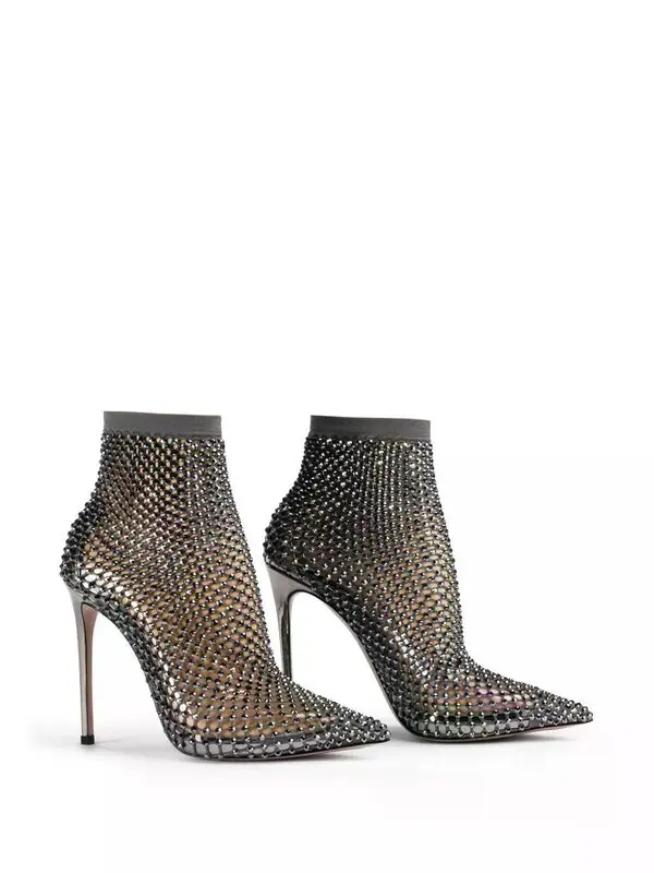 LE SILLA Gilda 120mm Mesh Ankle Boots