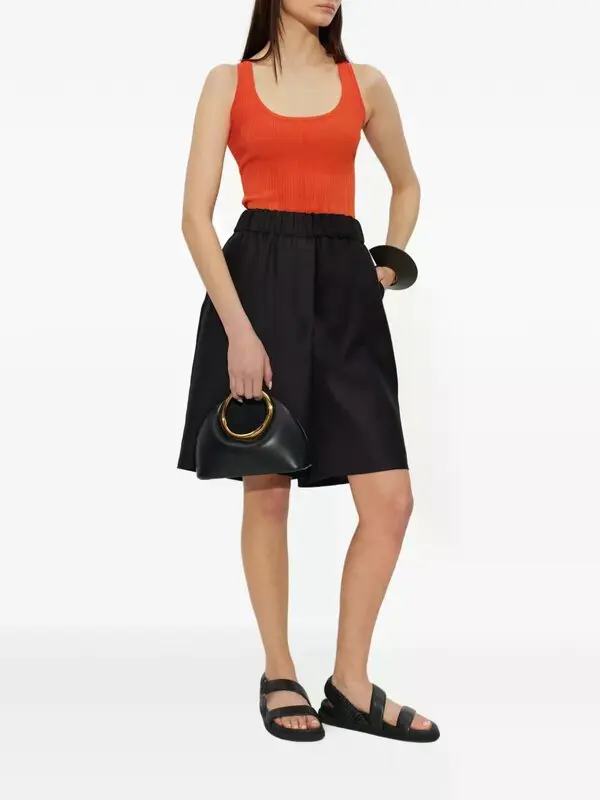 Max Mara Ribbed Tank Top - Orange
