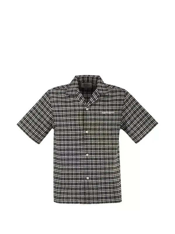 Carhartt Work In Progress Kander Checked Cotton Shirt