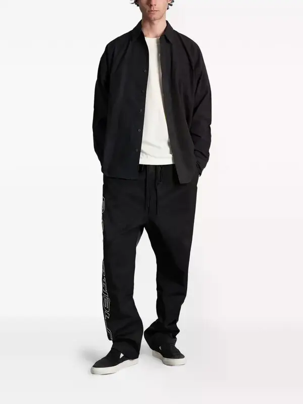 Fear Of God Logo-embroidered Long-sleeve Shirt