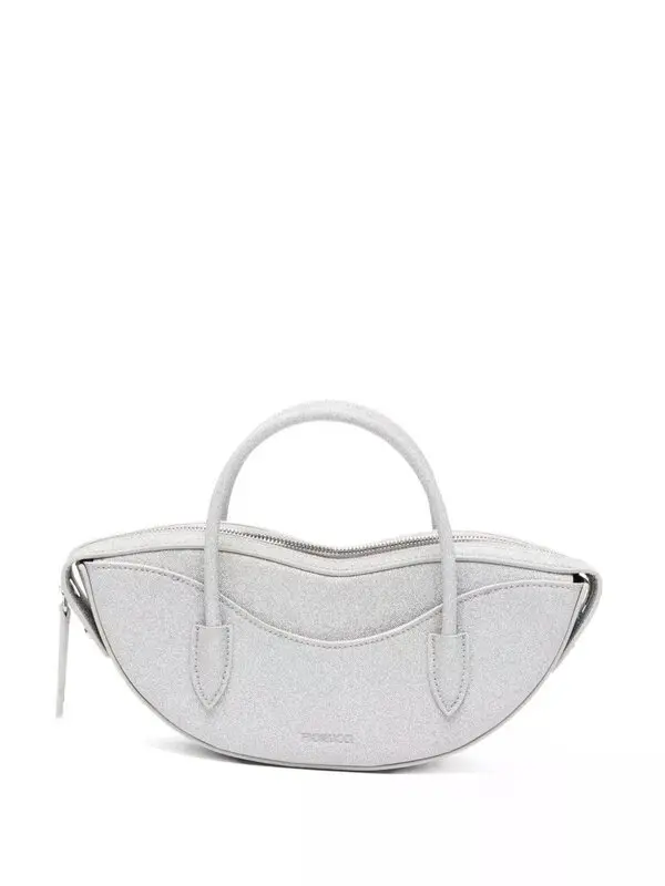 Fiorucci Lip-shape Mini Bag - Silver