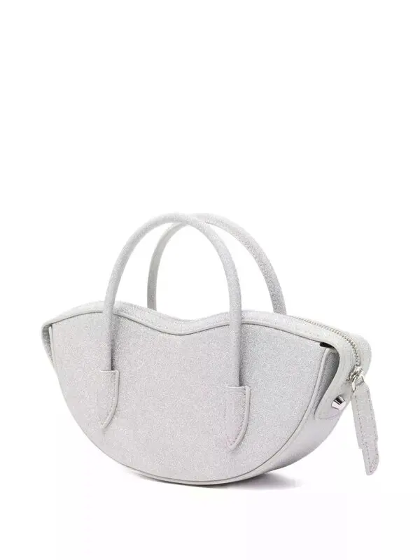 Fiorucci Lip-shape Mini Bag - Silver