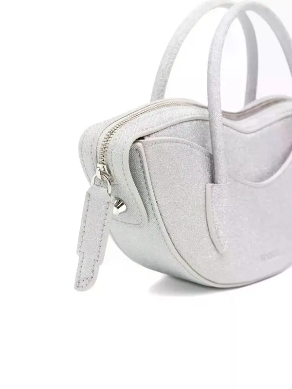 Fiorucci Lip-shape Mini Bag - Silver