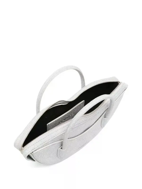 Fiorucci Lip-shape Mini Bag - Silver