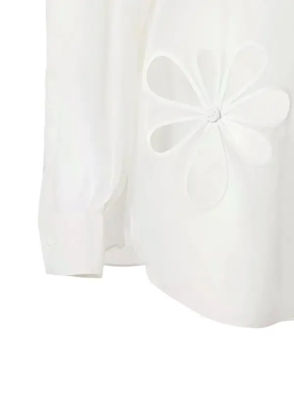 Fendi Flower Appliqué Shirt