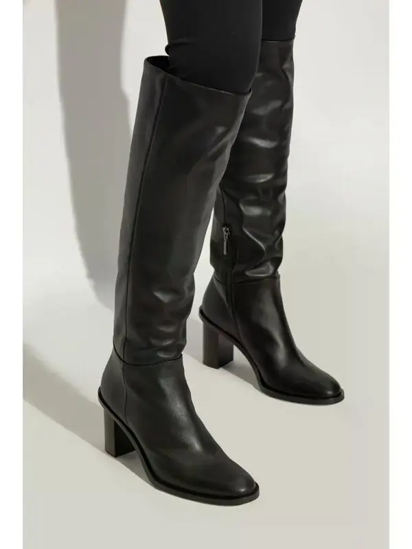 Max Mara 90mm Leather Knee-high Boots