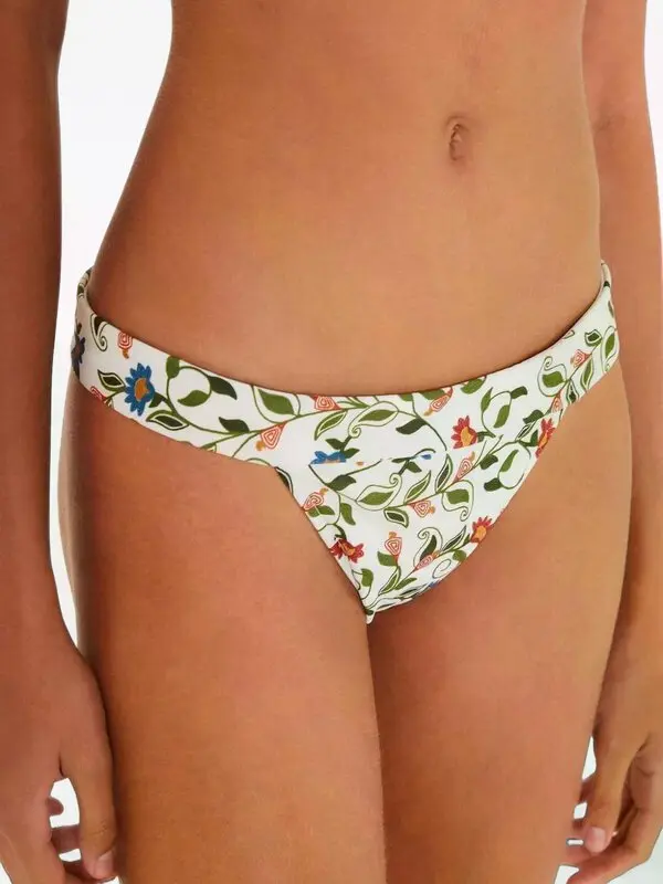 Farm Rio Garden Print Bikini Bottom