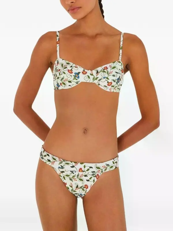 Farm Rio Garden Print Bikini Bottom