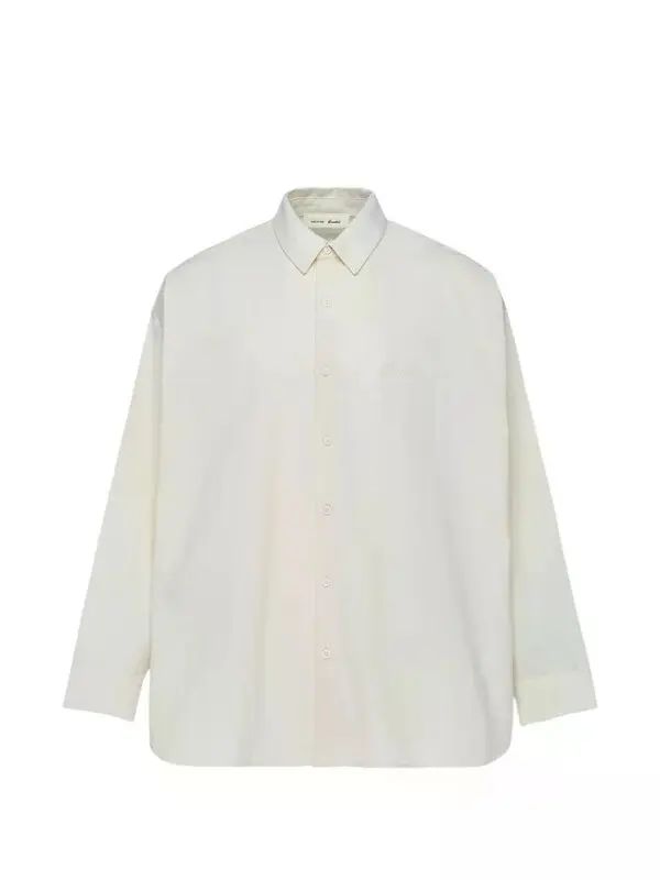 Fear Of God Logo-embroidered Shirt - Neutrals