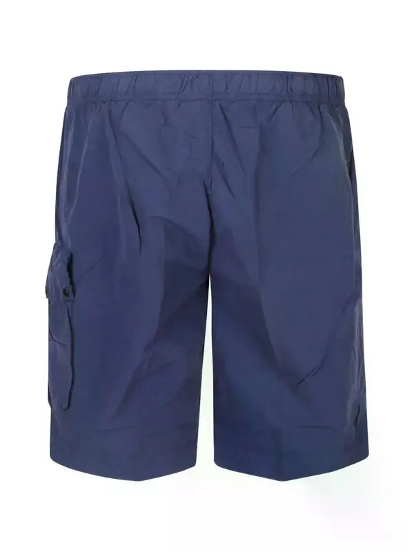 C.P. COMPANY Flat Nylon Lens Cargo Swim Shorts - Blue