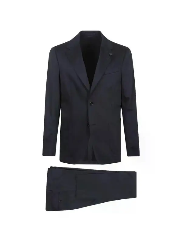 LARDINI Flower-pin Single-breasted Suit