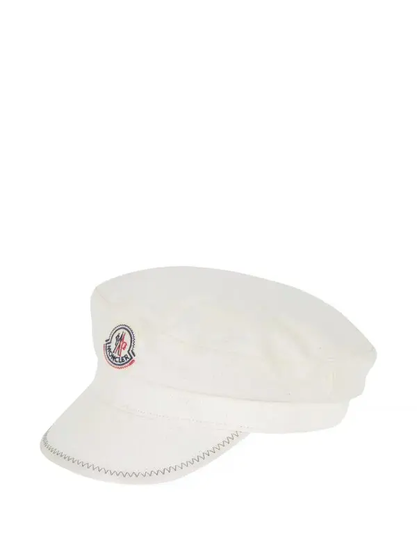 Moncler Logo-patch Baker Hat - Neutrals