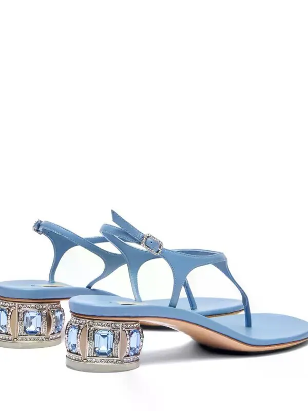 Casadei Belle Epoque Ankle-strap Sandals - Blue