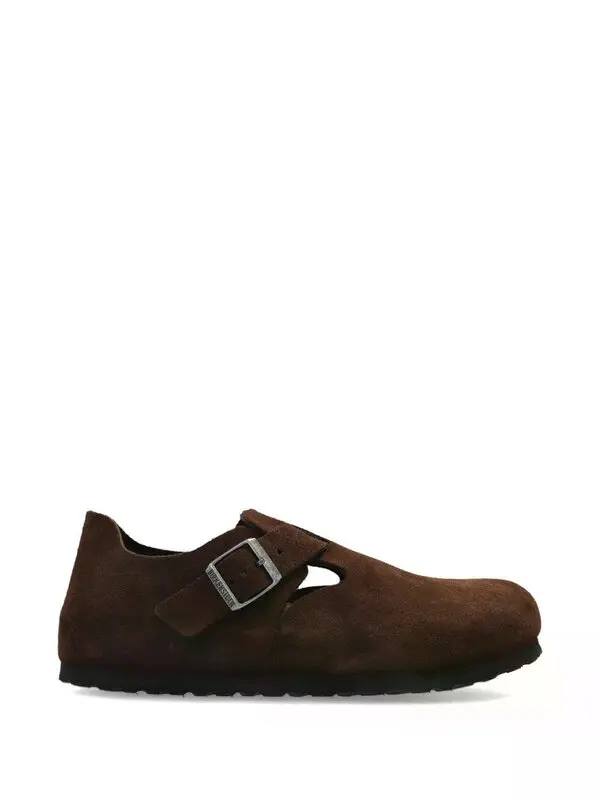 BIRKENSTOCK London Suede Sandals - Brown