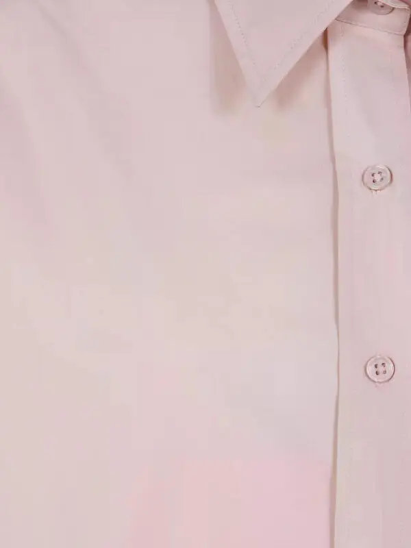 THE FRANKIE SHOP Arlene Dropped-shoulder Button-up Shirt - Pink