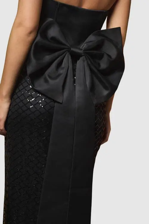 Coast Sequin Bandeau Column Dress