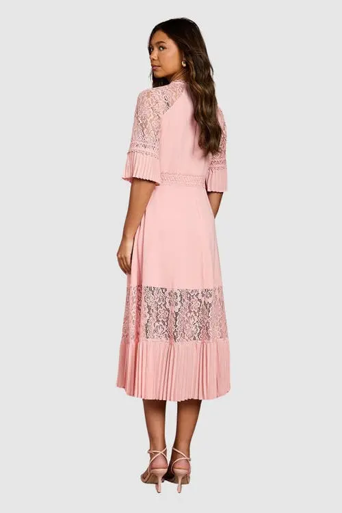 Coast Lace Insert Midi Dress