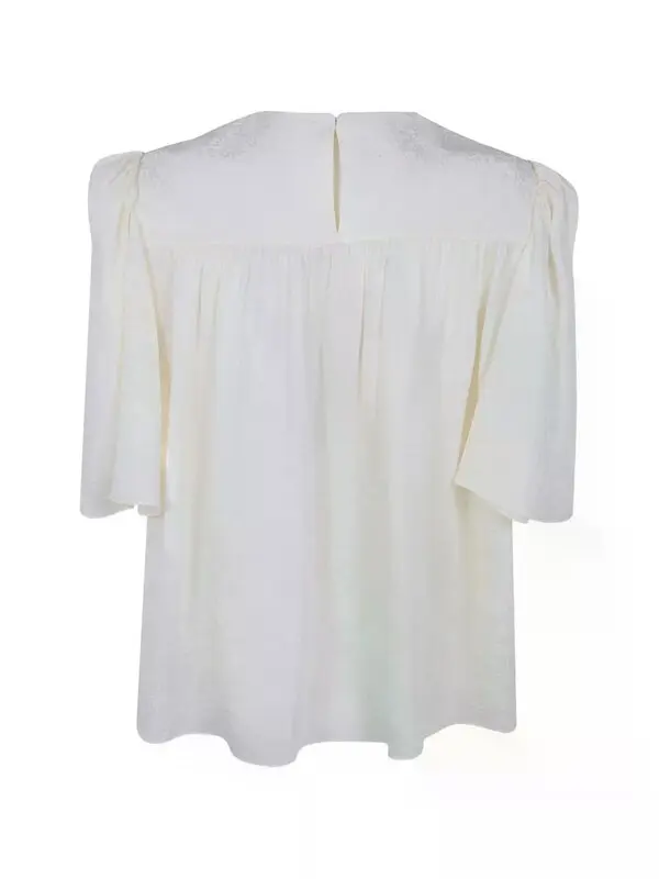 Chloé Gathered-detail Blouse
