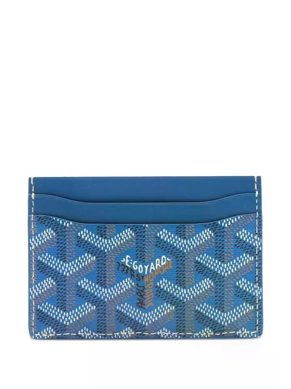 Goyard Saint-sulpice Card Holder - Blue