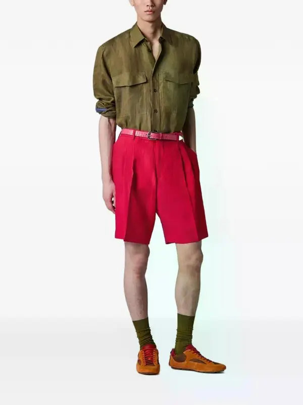 Paul Smith Linen Patch-pocket Shirt