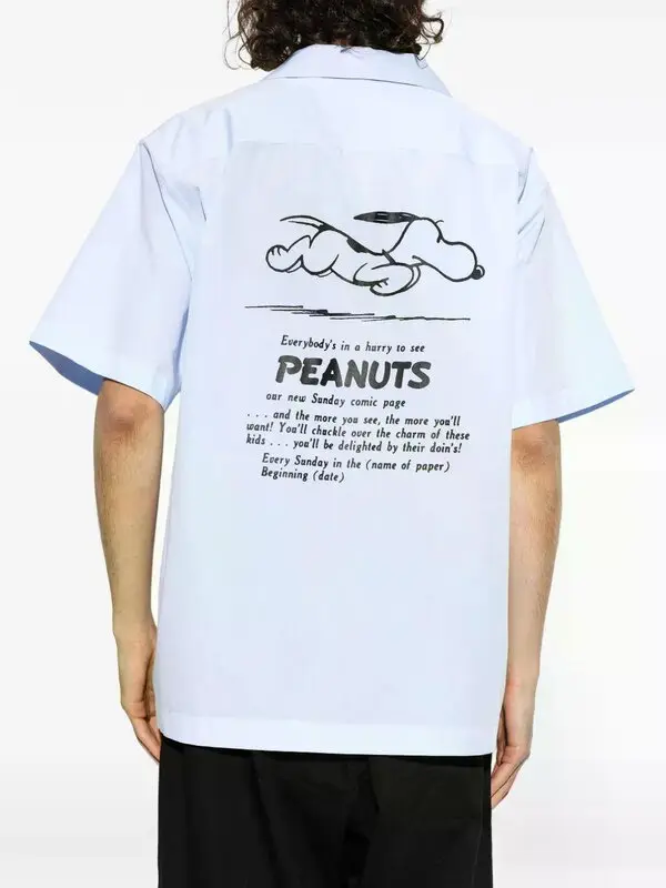 Iceberg X Peanuts Cotton Shirt - Blue