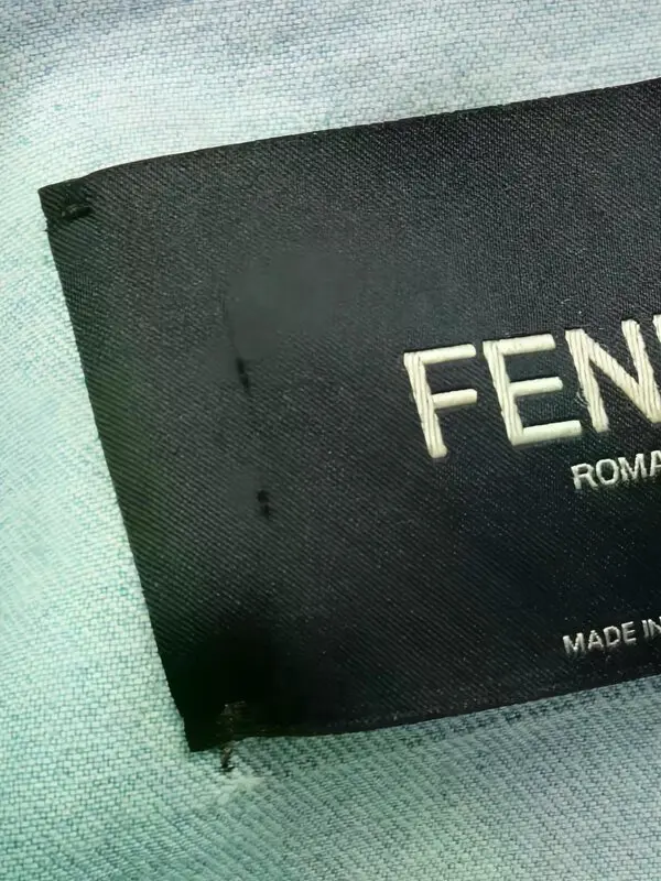 Fendi 2010s Buttoned Cotton Jacket