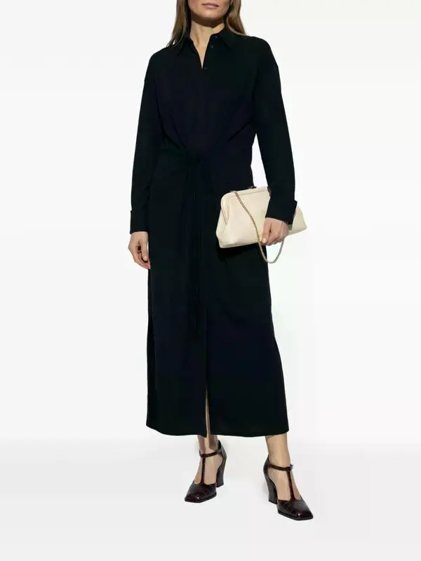 Sportmax Tie-front Shirt Dress