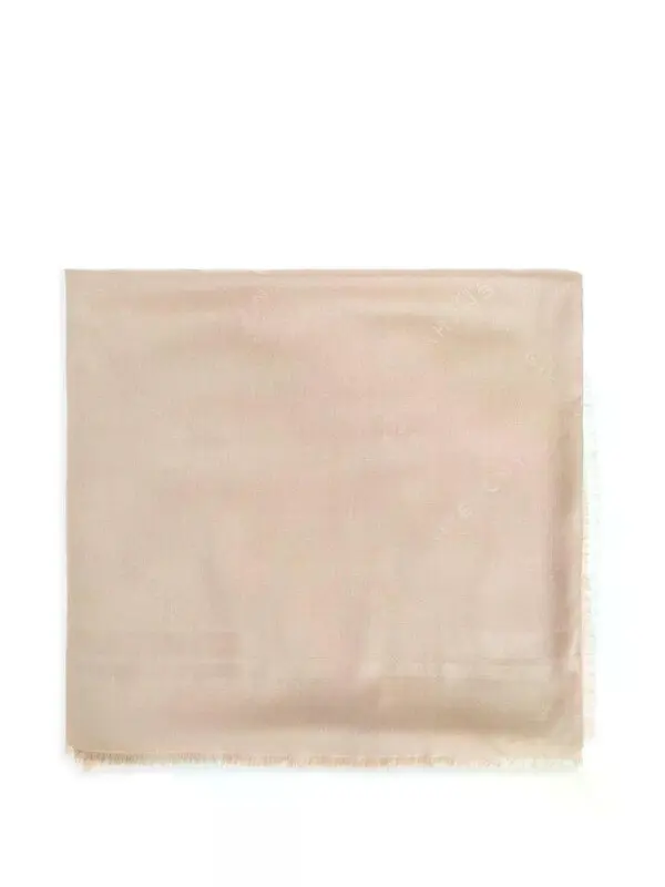 Givenchy Monogram Fringed Scarf - Neutrals