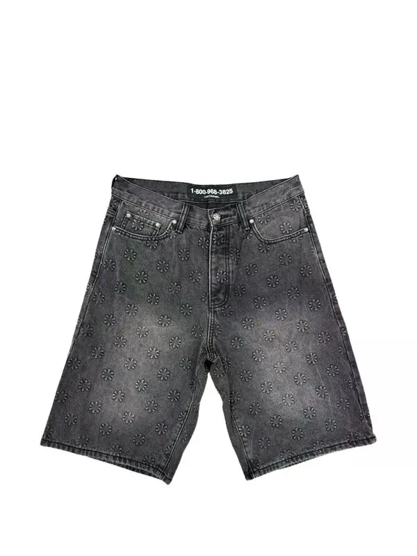 LOSTSHDWS Embellished Denim Shorts