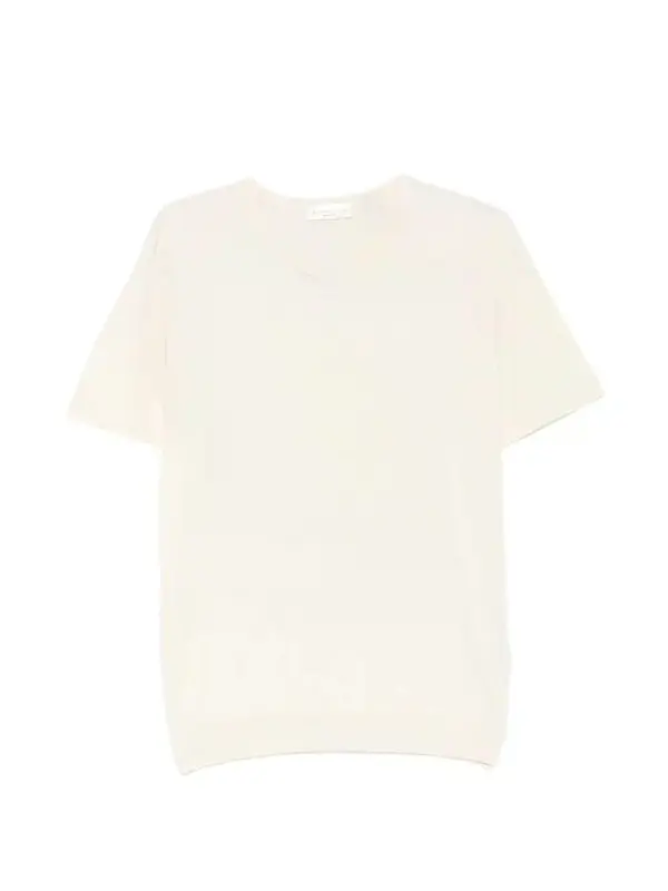 ROBERTO COLLINA Short-sleeve Knitted T-shirt