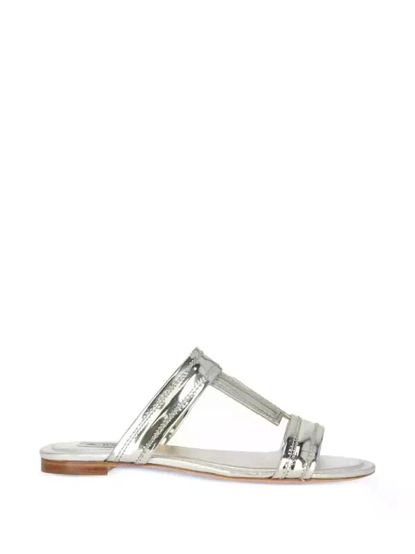 TOD'S Cushioned Leather Sandals