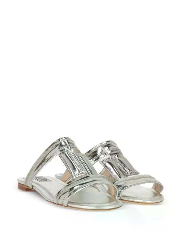 TOD'S Cushioned Leather Sandals