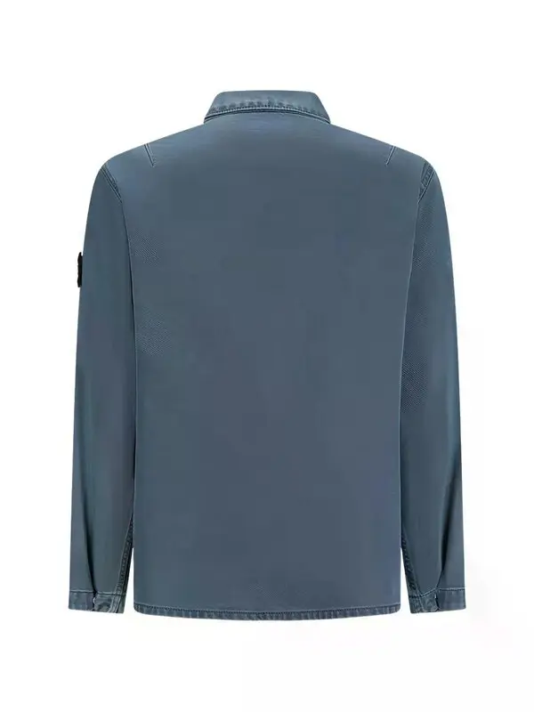 Stone Island Logo-patch Pocket Shirt