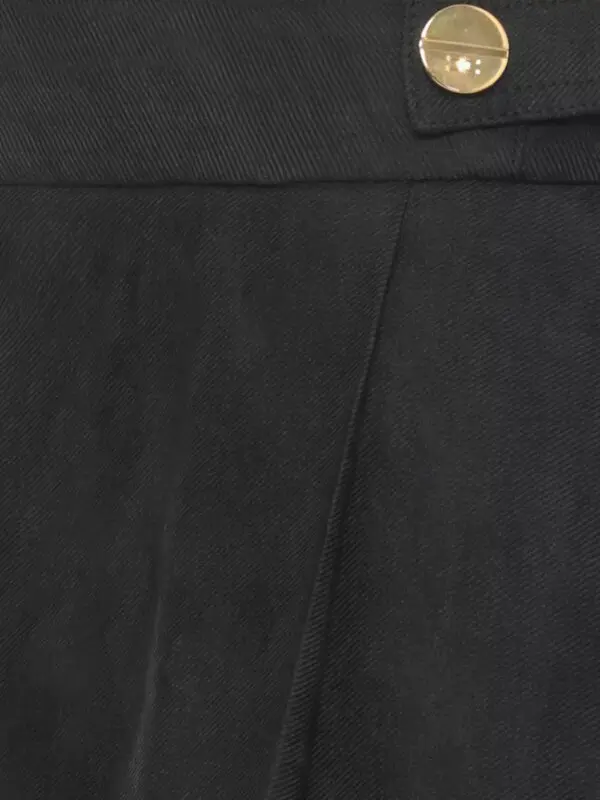 Elisabetta Franchi Button-detail Pleated Shorts