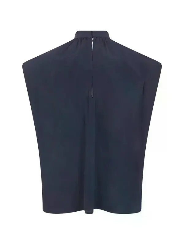 DRHOPE Bow-detail Sleeveless Blouse - Black
