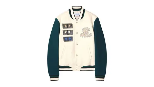 Off-White Cash Wool Reg Varsity Jacket