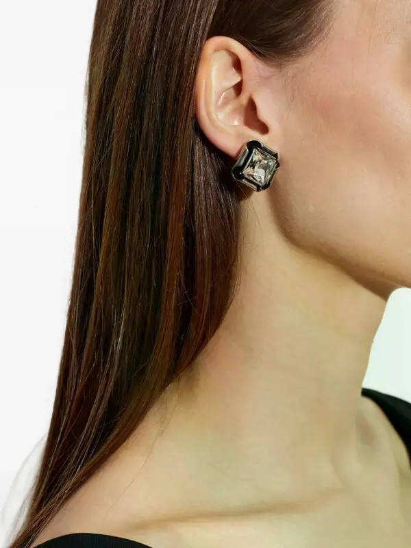 Givenchy Deconstructed Crystals Square Earrings