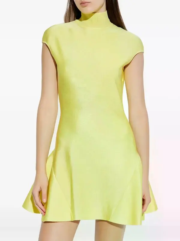Givenchy High-neck Flared Dress