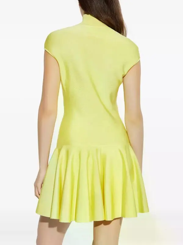 Givenchy High-neck Flared Dress