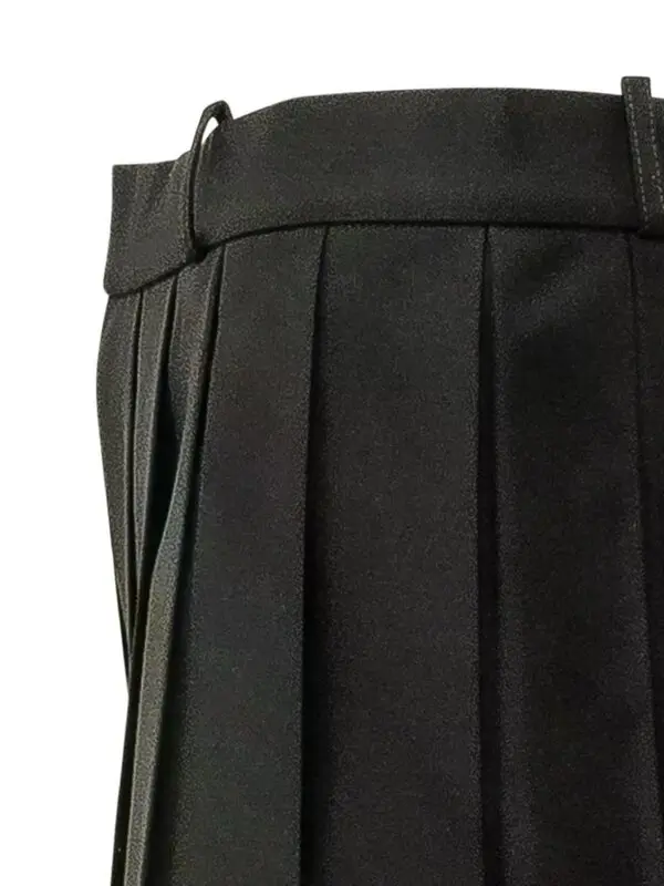 Coperni Pleated Shorts - Black